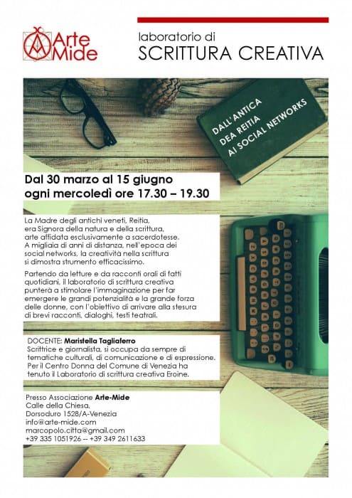 LABORATORIO DI SCRITTURA CREATIVA: DALL’ANTICA DEA REITIA AI SOCIAL ...